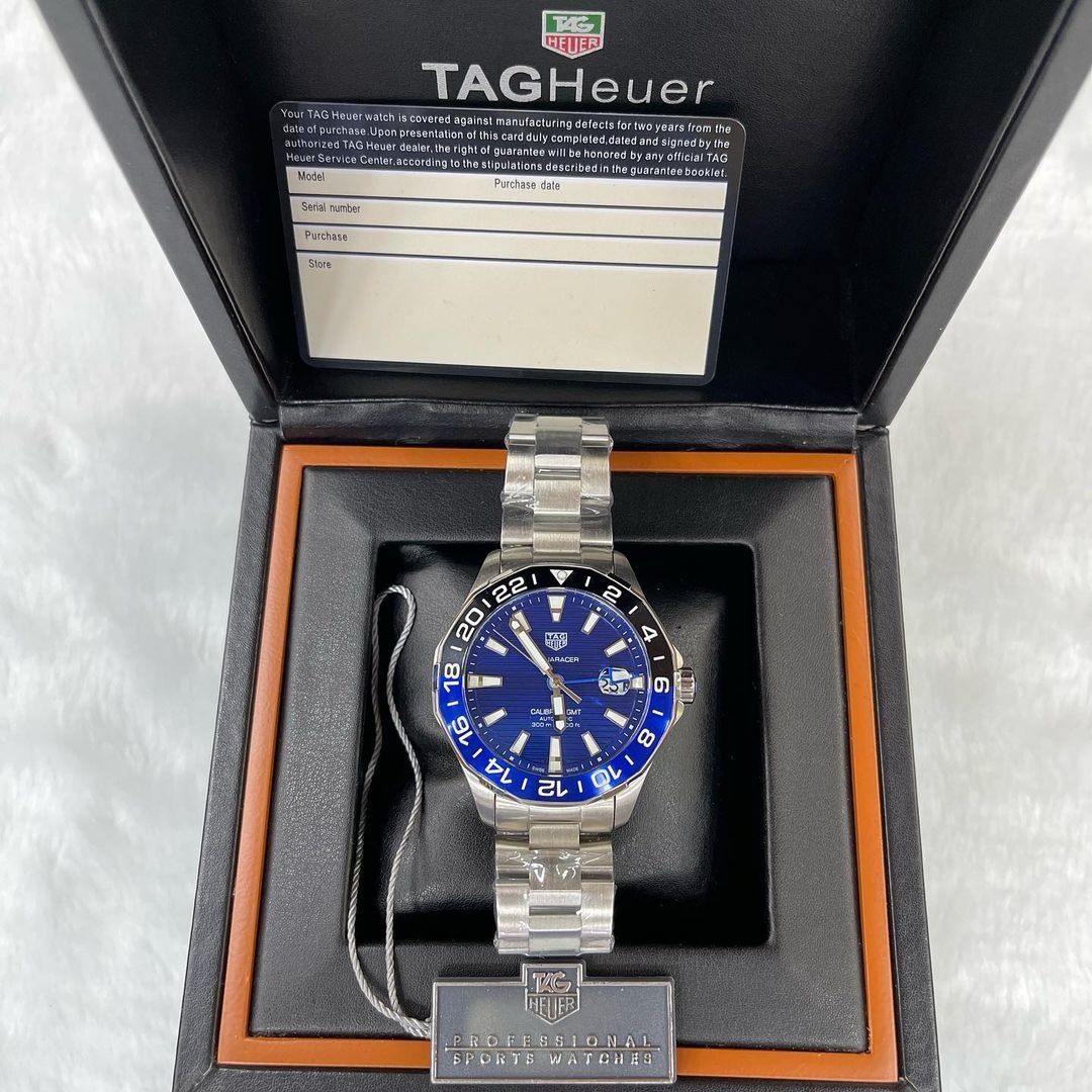 Tag Heuer metal blue – Eleganz