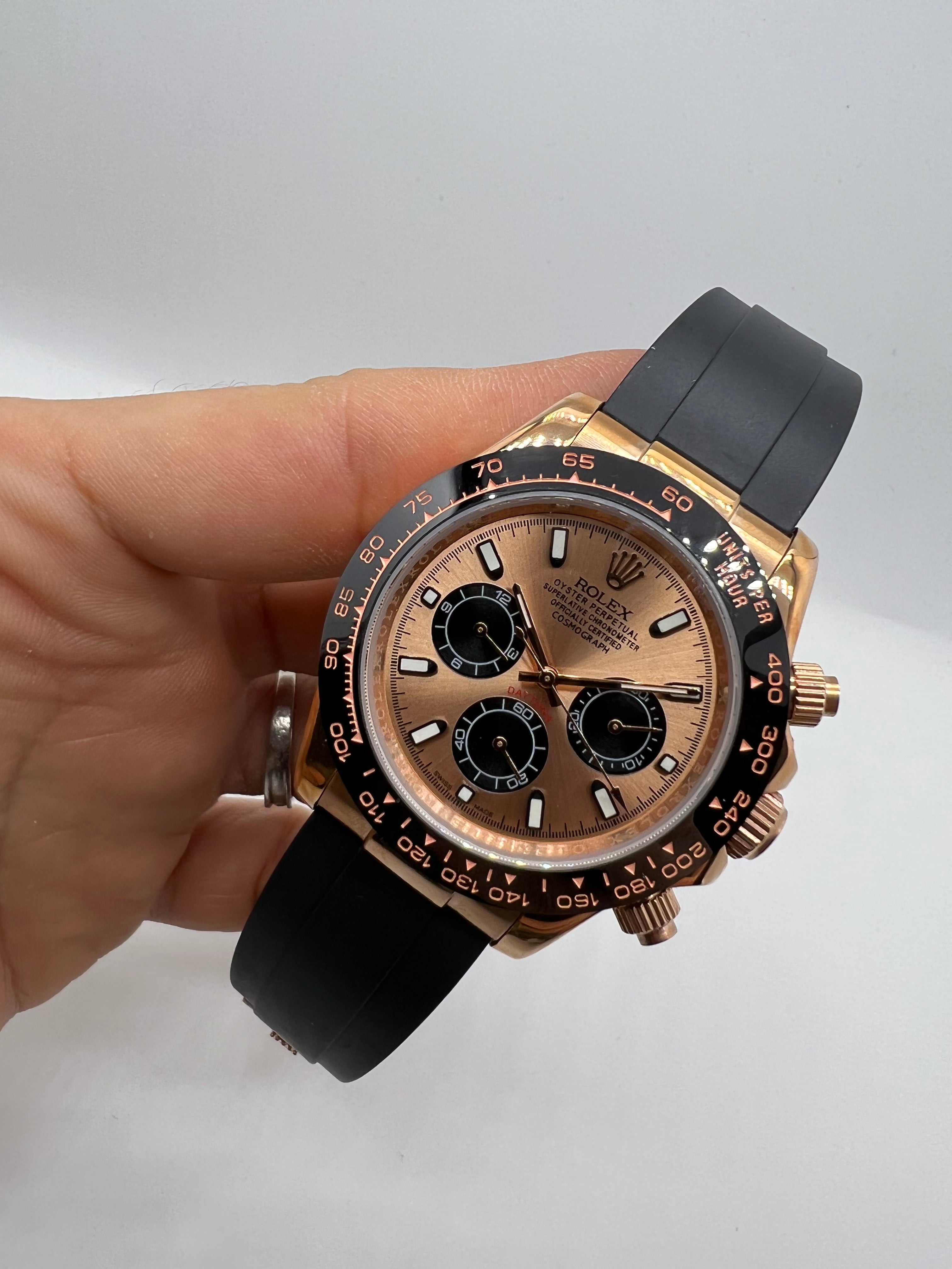 Rolex Oyster Perpetual Cosmograph Daytona “Sundust” – Eleganz