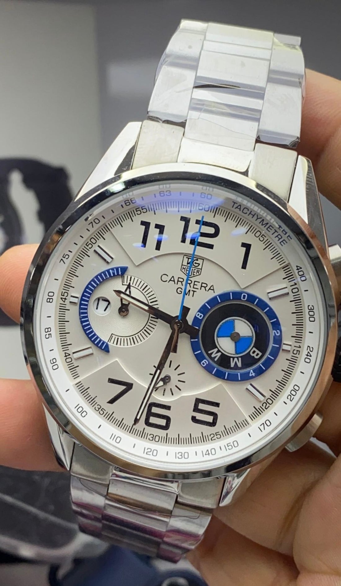 Tag Heuer bmw acero white – Eleganz